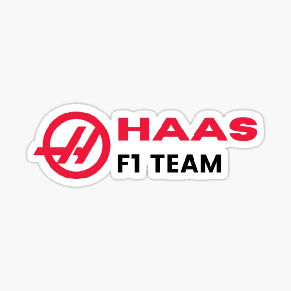 "Haas F1 Team Logo Prints" Sticker for Sale by divyanshig | Redbubble