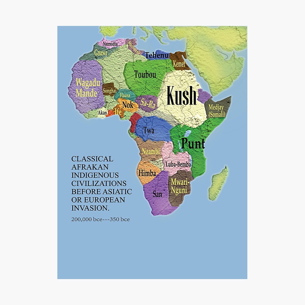 Maps Of Ancient Africa Ancient Africa Map & West African Kingdoms!