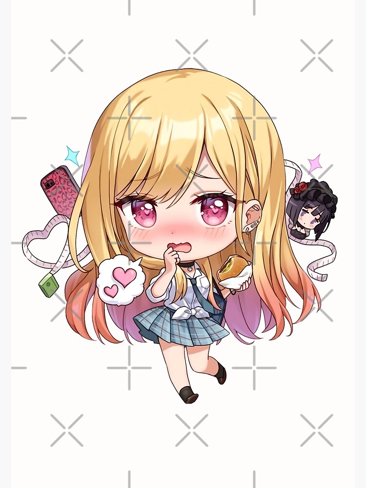 "Marin Kitagawa Chibi - My Dress-up darling" Art Print by ...