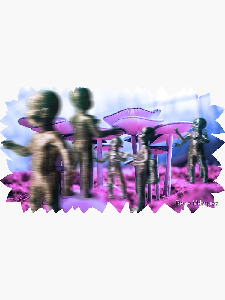 "Glittering Pixies" Sticker by Rene-Marquez | Redbubble