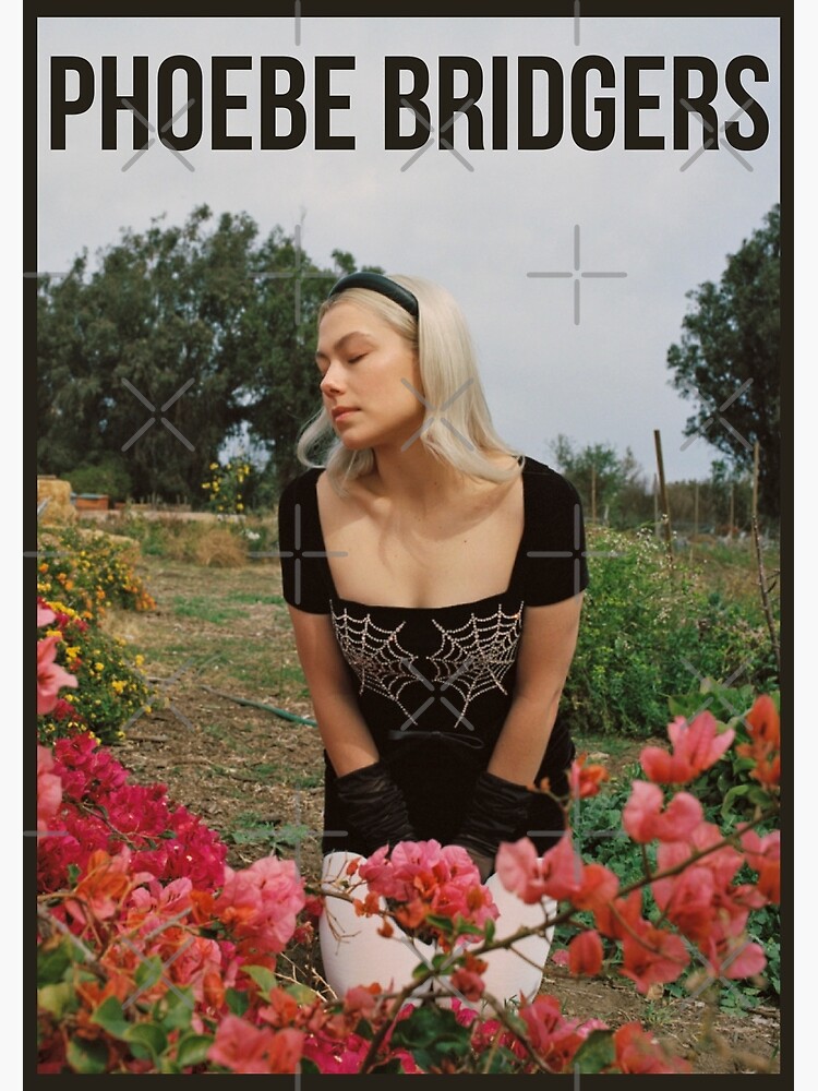 "phoebe bridgers poster design" Poster for Sale by curlinashop | Redbubble