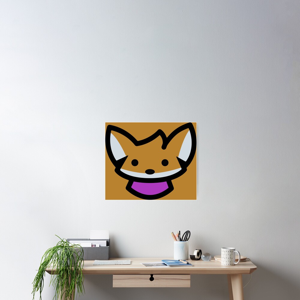 "Tunic Fox Map Icon" Poster for Sale by Abysswalker64 | Redbubble