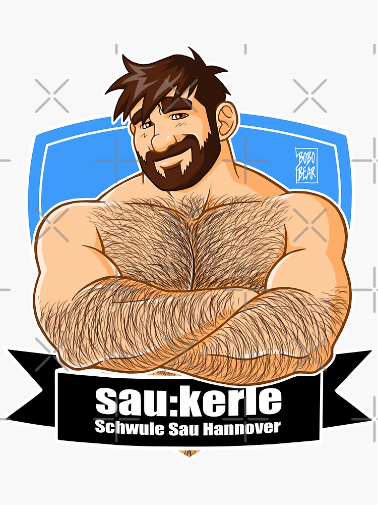"ADAM LIKES SAU:KERLE" Sticker by bobobear | Redbubble
