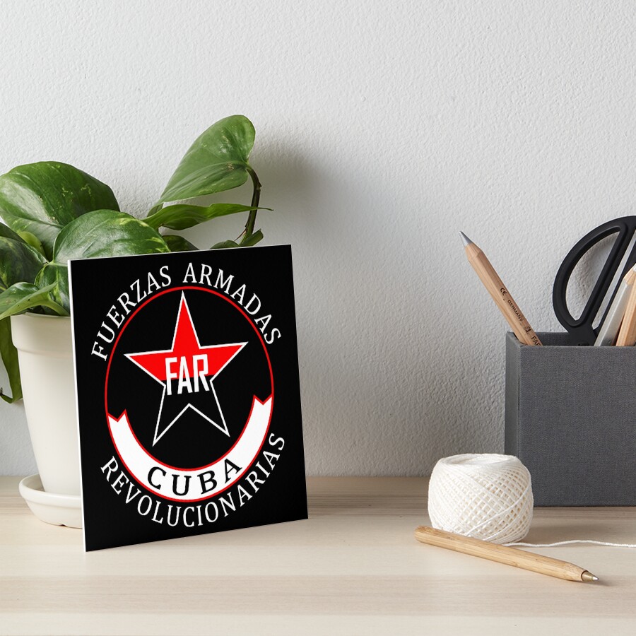 "Cuba Fuerzas Armadas Revolucionarias Cuban Army FAR #1989" Art Board ...