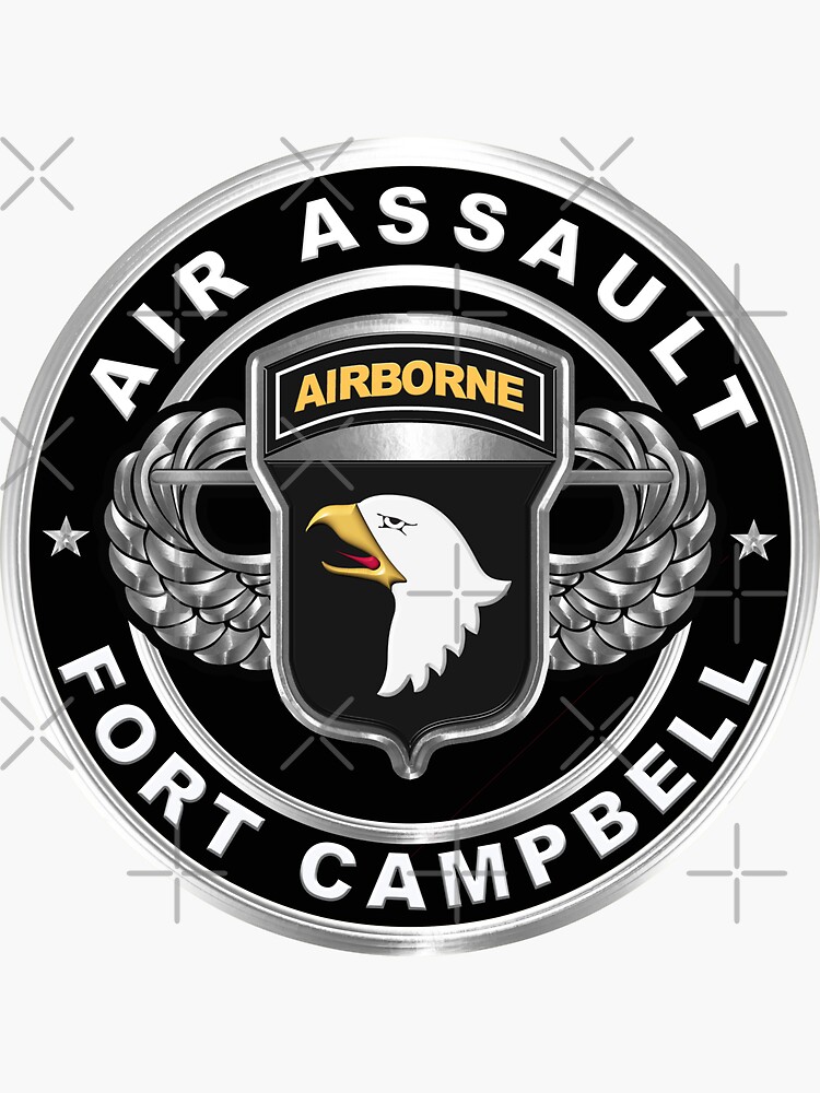 ": Air Assault Fort Campbell" Sticker by SoldierAlways | Redbubble