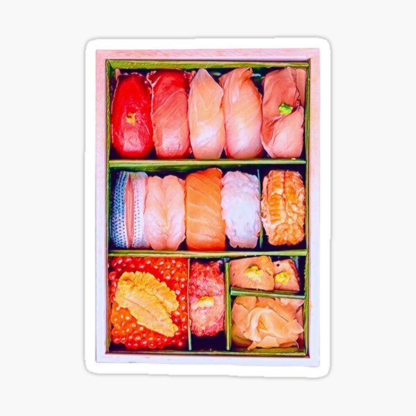 "Sushi Bento" Sticker by Hebrews810 | Redbubble