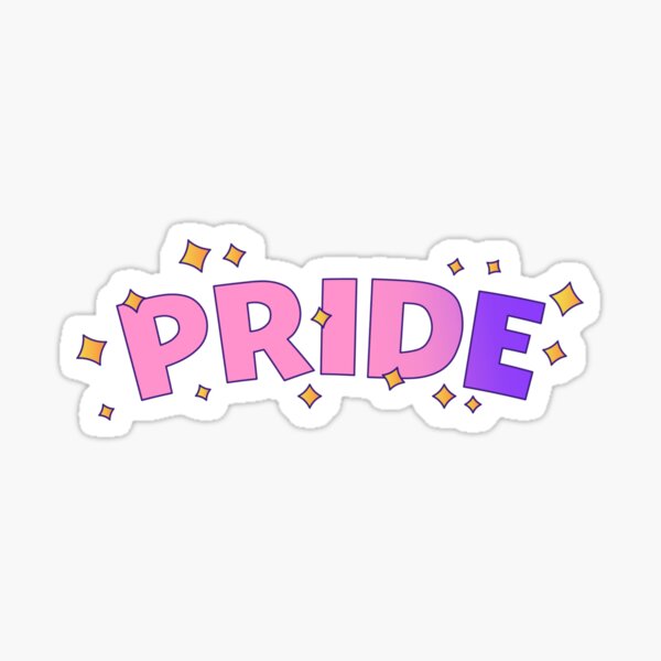 "Pride " Sticker by prideart0 | Redbubble