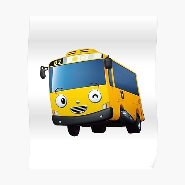 "Tayo The Little Bus" Poster for Sale by Julia-Jeon | Redbubble