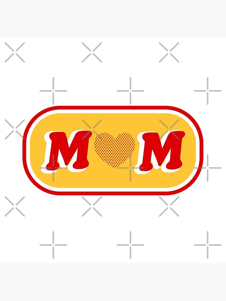 "Vintage Mom Logo Illustration " Poster for Sale by X-Trends | Redbubble