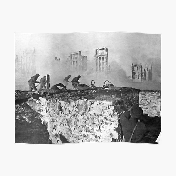 "History Battle of Stalingrad" Poster for Sale by xzy89 | Redbubble