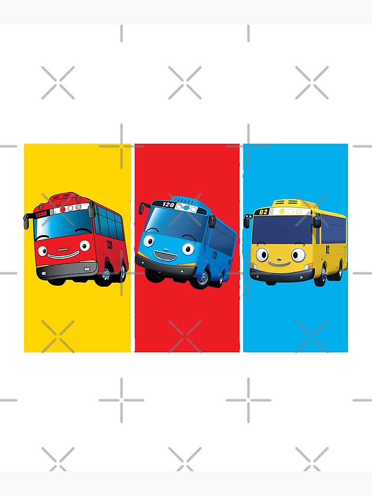 "Tayo The Little Bus" Poster for Sale by Julia-Jeon | Redbubble