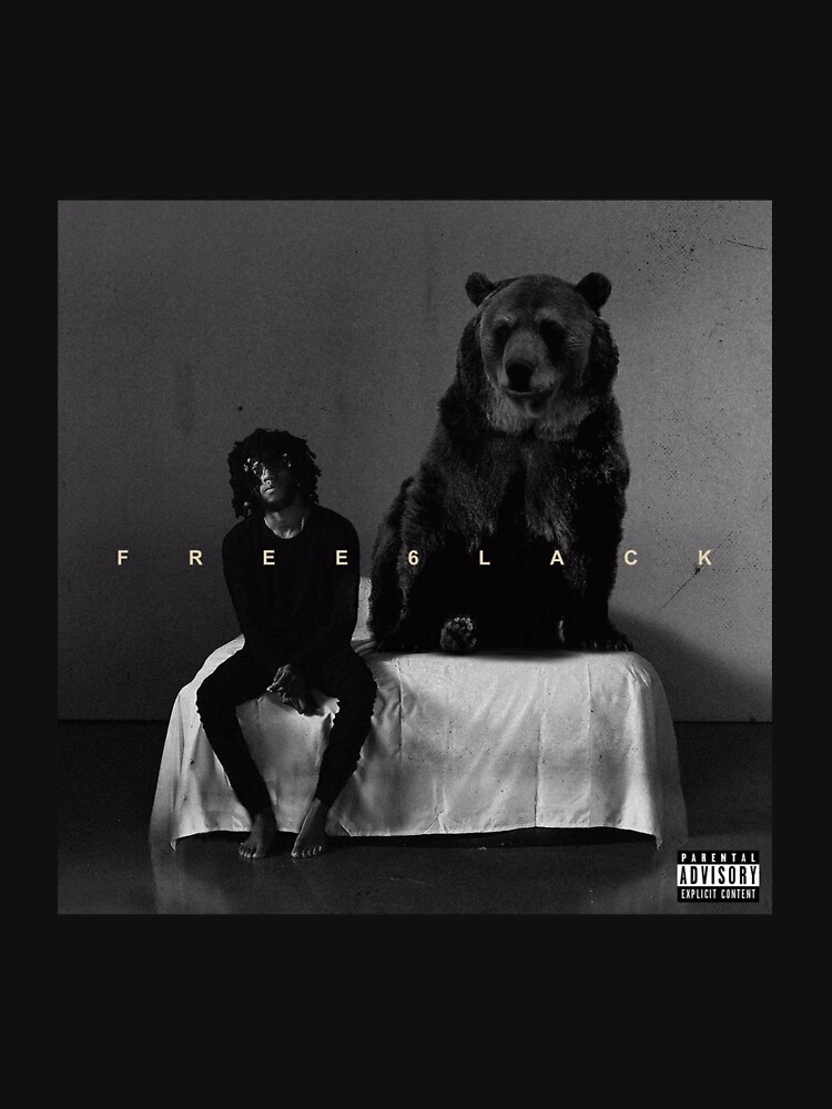 "6lack" T-shirt for Sale by jensenbell31 | Redbubble | 6lack t-shirts ...
