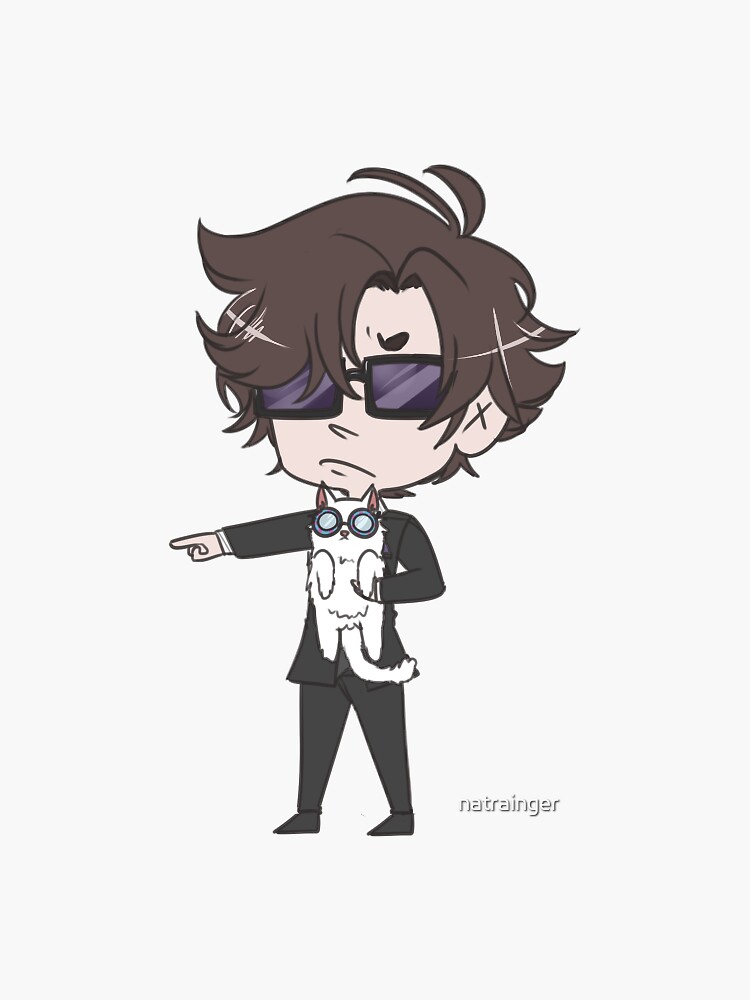 "Mystic Messenger - Chibi Jumin!" Sticker by natrainger | Redbubble