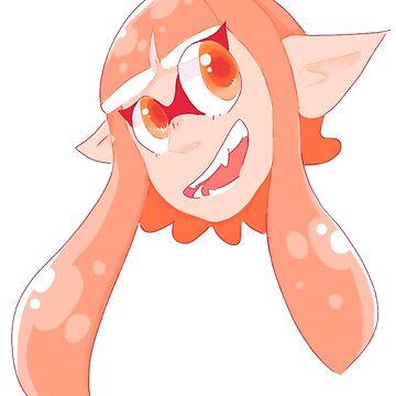 "Splatoon-Pastel Inkling girl Sticker" Sticker for Sale by ...
