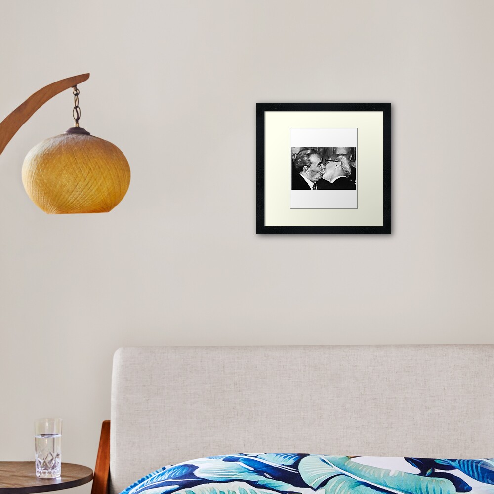 "socialist kiss cheek - berlin wall kiss - Socialist fraternal kiss ...