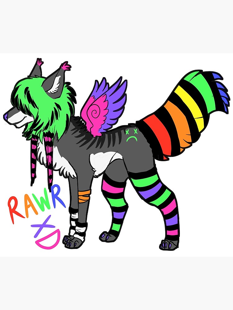 "sparkledog" Poster by corvidarts | Redbubble