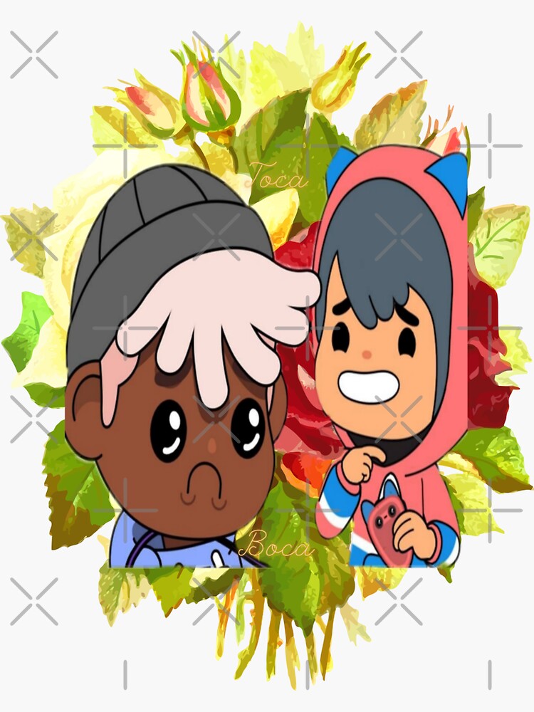 "Toca boca " Sticker by Kids-zin | Redbubble
