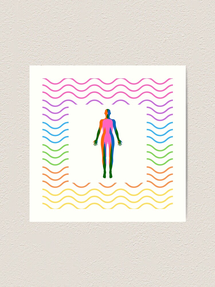 "Human Body Psychedelic Art 5D Trippy Hippie Awakening Fractal ...