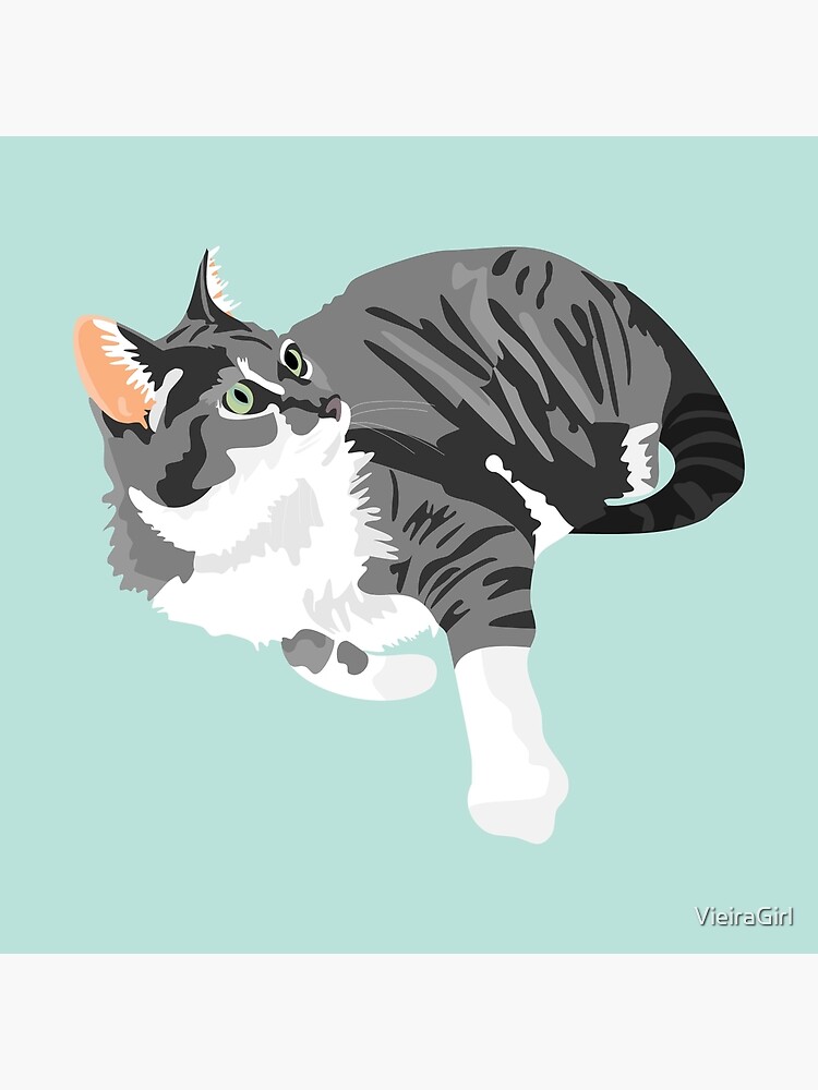 "Oliver the Cat" Poster for Sale by VieiraGirl | Redbubble