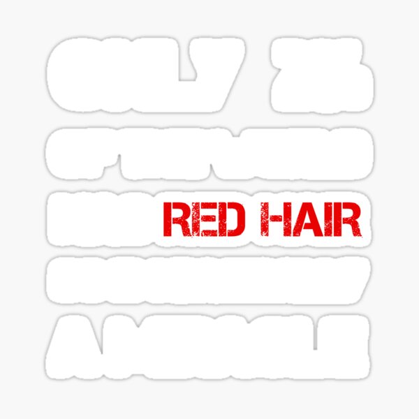 "Ginger Pride Red Hair " Sticker by rachidhaz | Redbubble