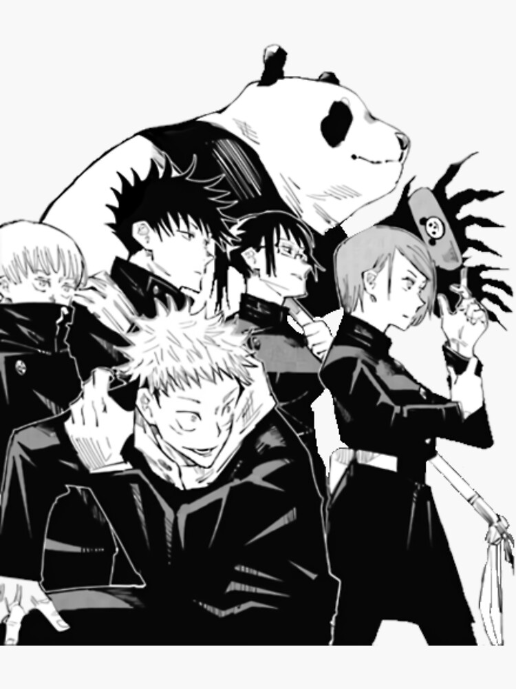 "Jujutsu Kaisen Yuji Itadori Megumi Fushiguro Nobara Kugisaki Maki ...