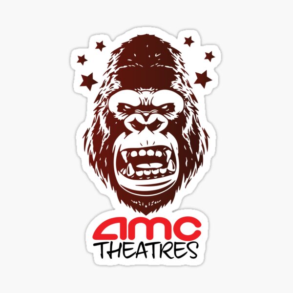 "AMC THEATERS" Sticker for Sale by HN-IMPRESSION | Redbubble