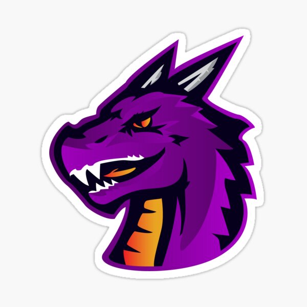 "Dragon Head" Sticker for Sale by Tallen222 | Redbubble