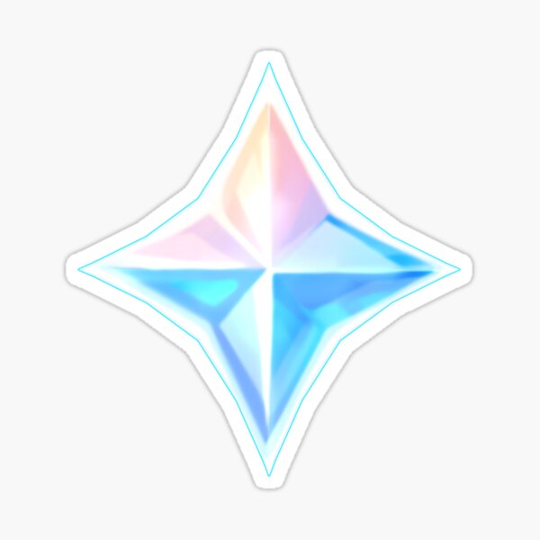 "primogem (genshin impact)" Sticker by star-lit | Redbubble