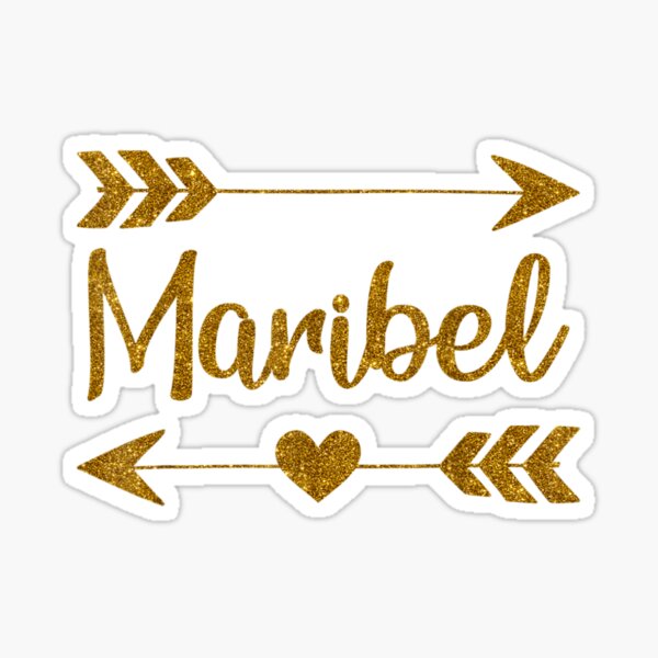 "MARIBEL Personalized Mom Name Funny Birthday Custom Gift" Sticker by ...