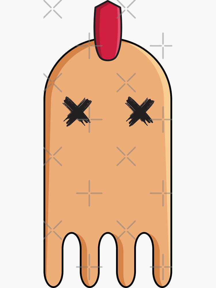 "Punk ghost" Sticker by chaoskandy | Redbubble