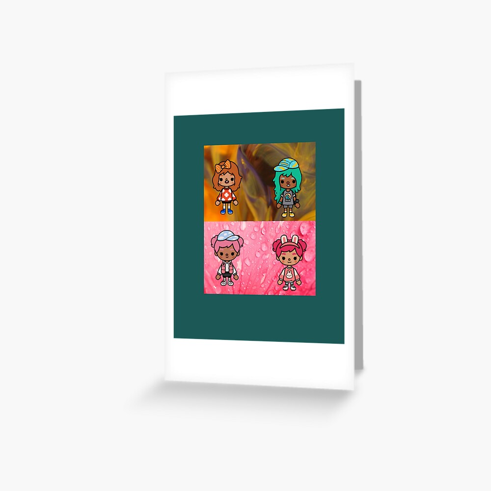 "Toca boca " Greeting Card by Kids-zin | Redbubble