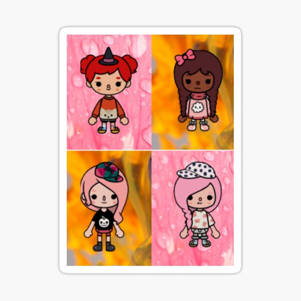 "Toca boca " Sticker by Kids-zin | Redbubble