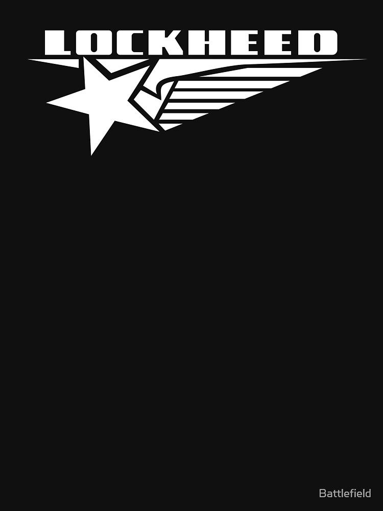 "Lockheed Corporation American WW2 Aircraft Plane Company Logo Gift" T ...