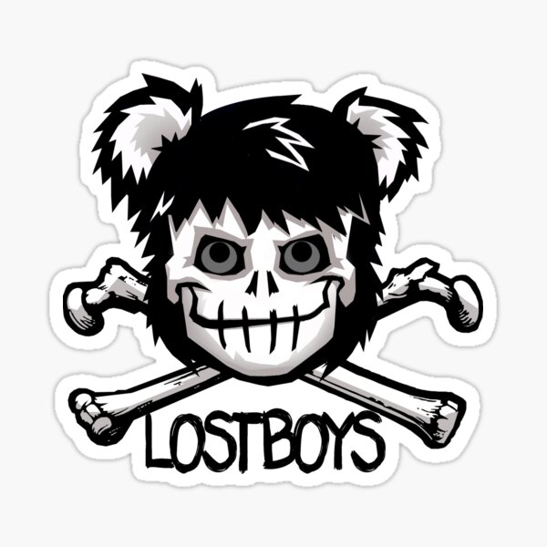 "Lost Boys" Sticker for Sale by TheHawksAerie | Redbubble