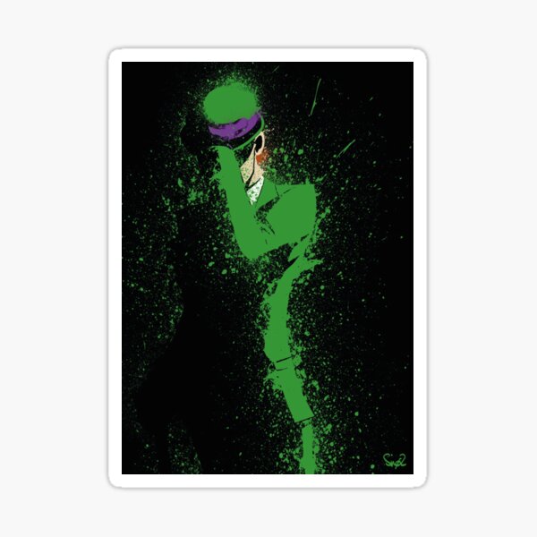 Sticker « Le Riddler Le Riddler Le Riddler Le Riddler Le Riddler Le ...