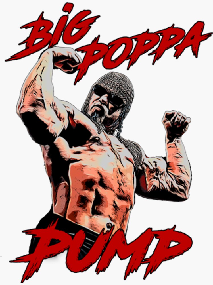 "Big poppa pump " Sticker by Bethshop78 | Redbubble