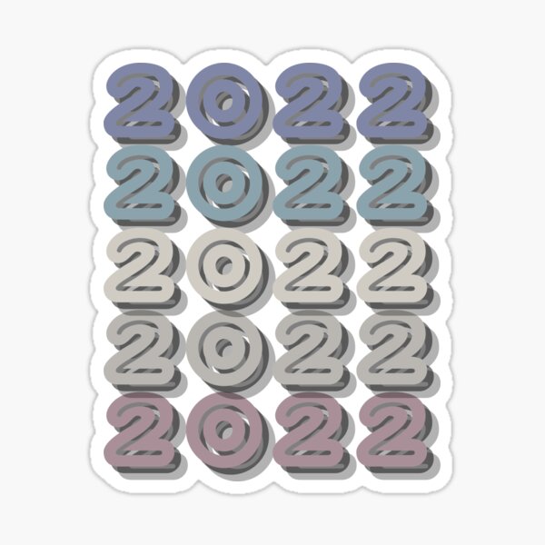 "2022, Graduation Day, I Graduated, Congratulations" Sticker by RVAnnie ...