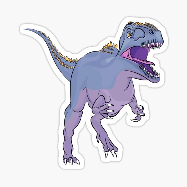 "Purple T-Rex Dinosaur - Dinosaur and Prehistoric Reptile Animal ...