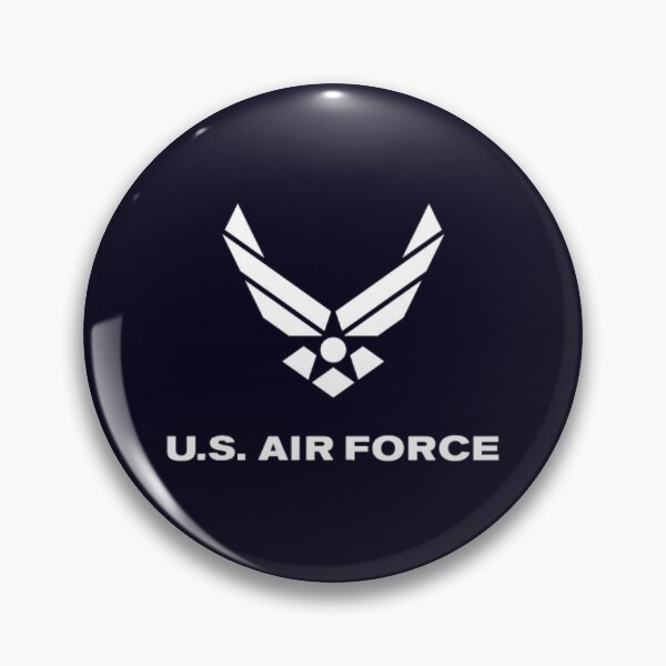 "USAF Logo 2nd Design | US Air Force Logo" Pin by AerocraftA7 | Redbubble