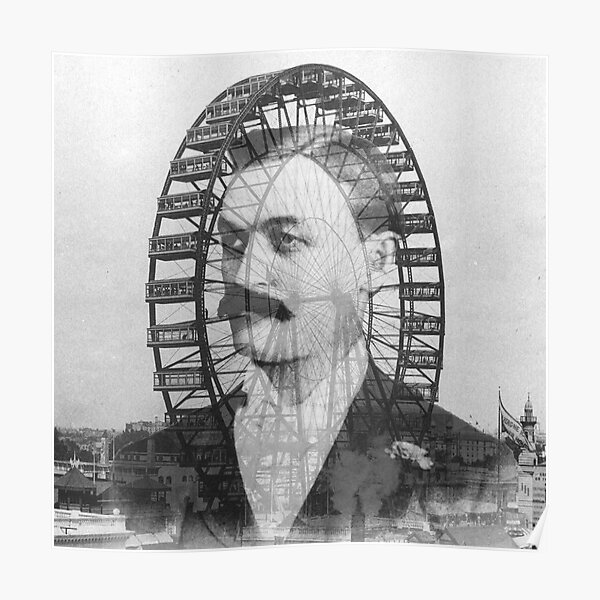 "George Washington Gale Ferris Jr." Poster for Sale by DaganSays ...