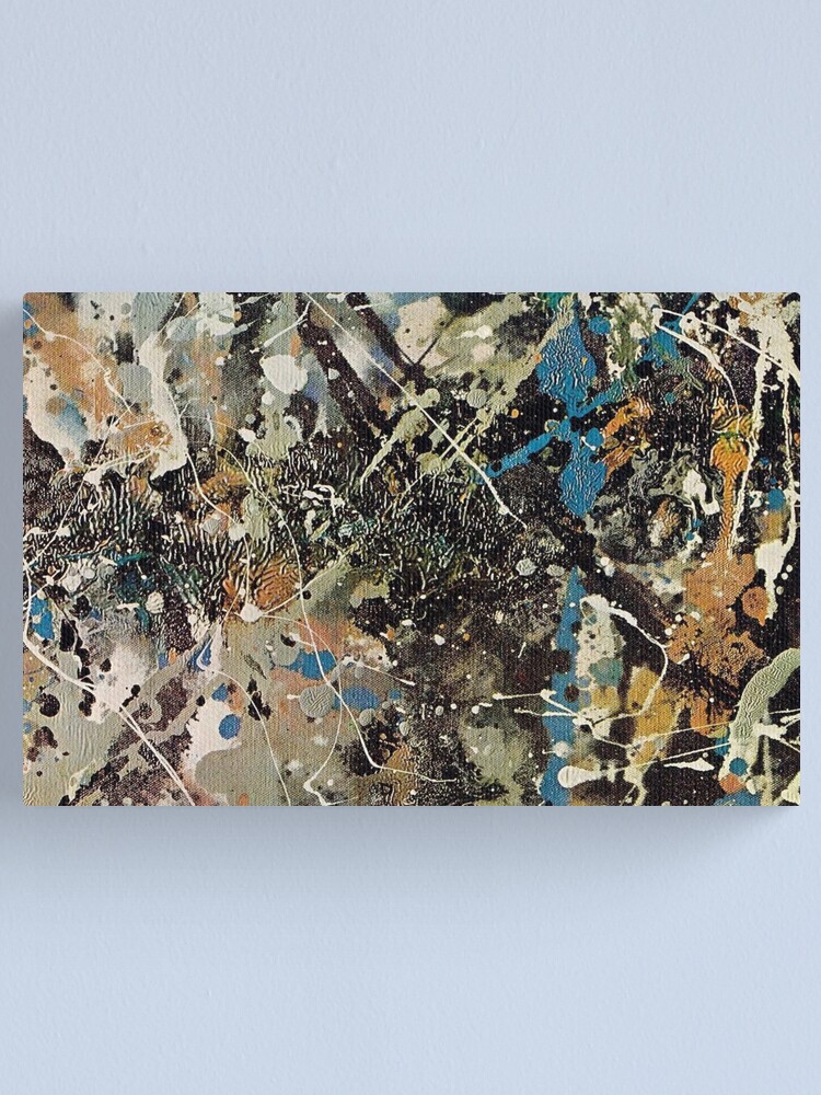 Lienzo «Impresión de Jackson Pollock, arte de pared imprimible moderno ...