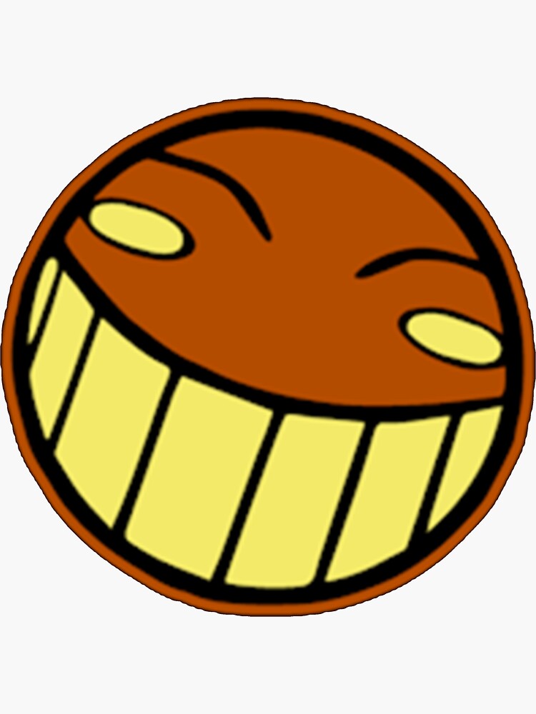 "Cowboy Bebop Radical Ed Smiley Face" Sticker by illustrator91 | Redbubble