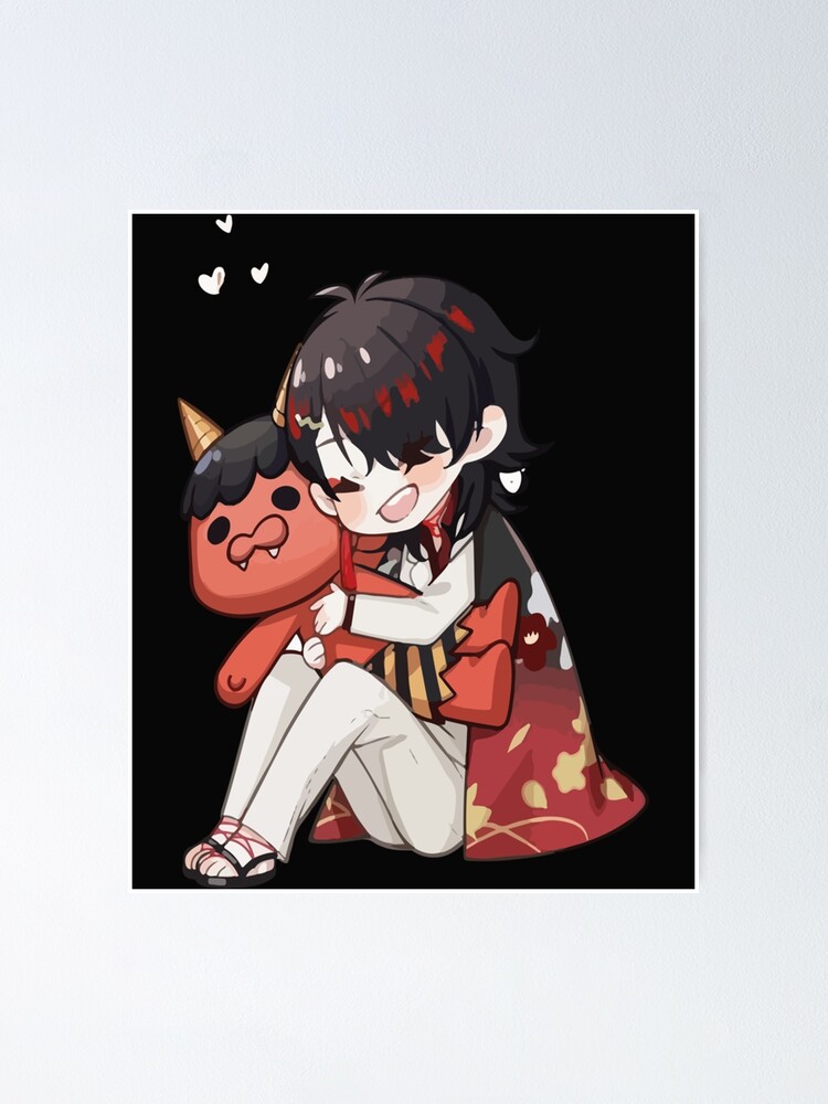 "Cute vox akuma luxiem " Poster for Sale by SCOUTbytheSeaP | Redbubble