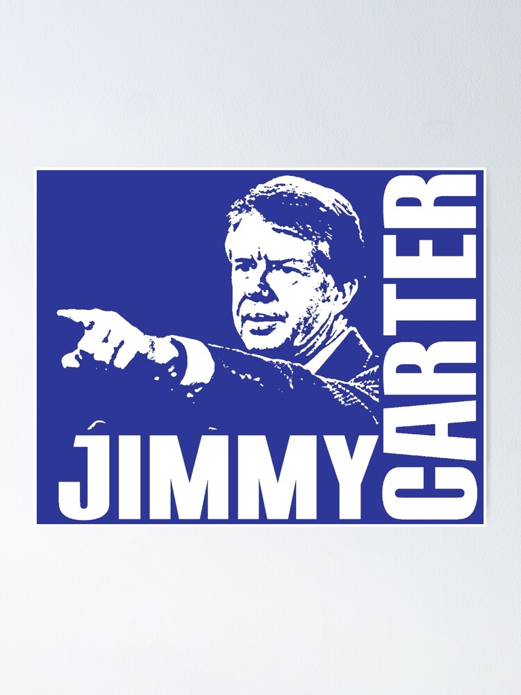 "JIMMY CARTER" Poster by IMPACTEES | Redbubble