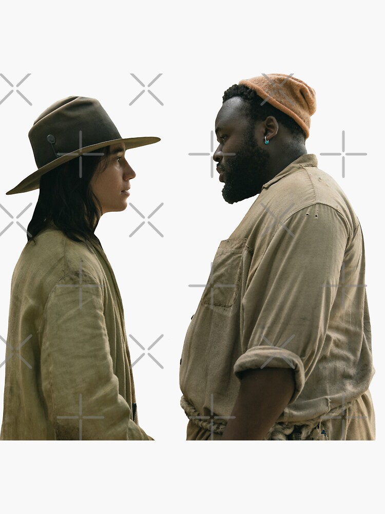 "Our Flag Means Death Season One Jim and Oluwande Love" Sticker for ...