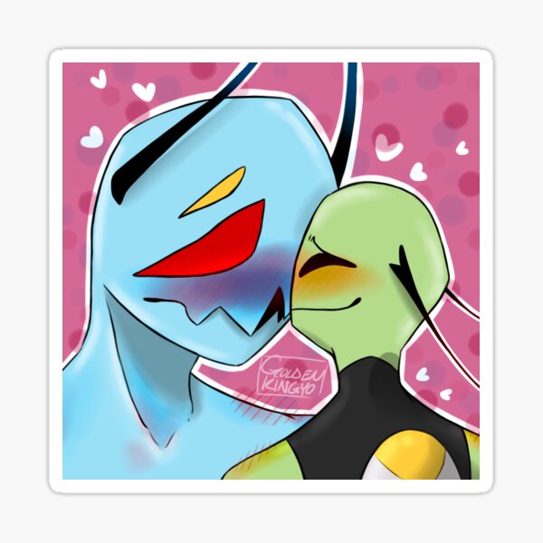 "Head Boop" Sticker by KingyoCreations | Redbubble