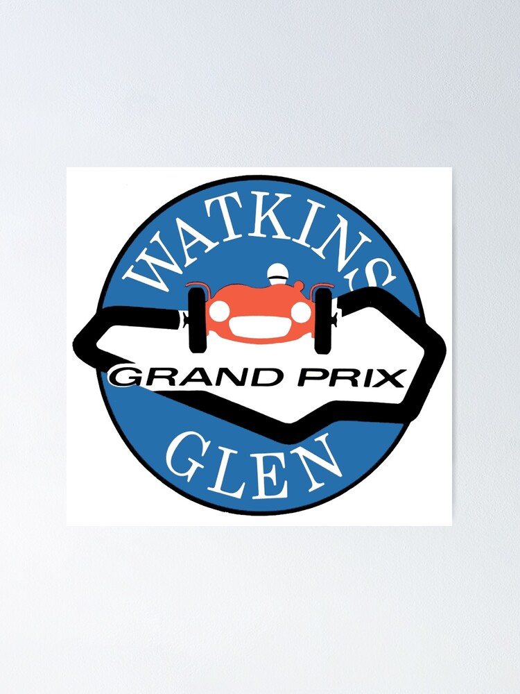 "Watkins Glen 1960" Poster for Sale by VTG-Expeditions | Redbubble