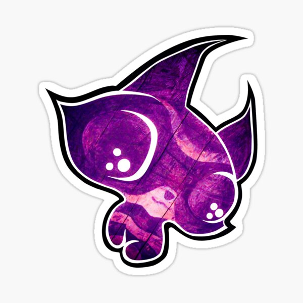 "Purple Bandit!" Sticker by omgtinybees | Redbubble