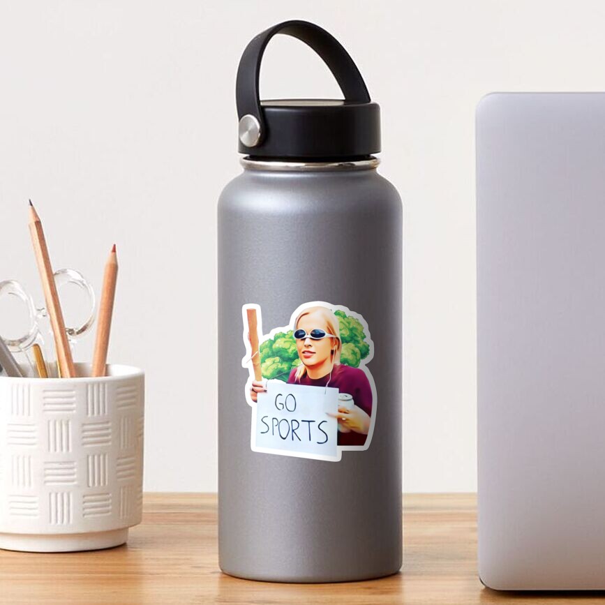 "Go Sports Girl Meme" Sticker by DavidBabunski | Redbubble