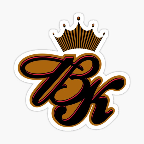 "BK CROWN" Sticker by bluebaby | Redbubble